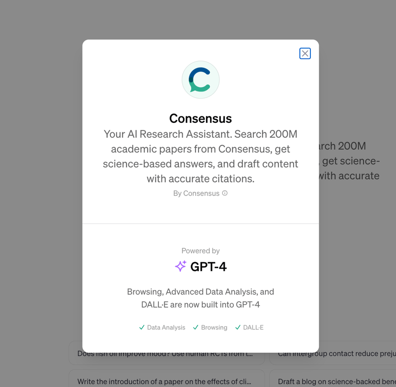 Consensus on GPT Review | The world's largest & most trusted source on GPTs.